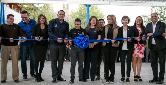 Entregan domo en el CETis 86