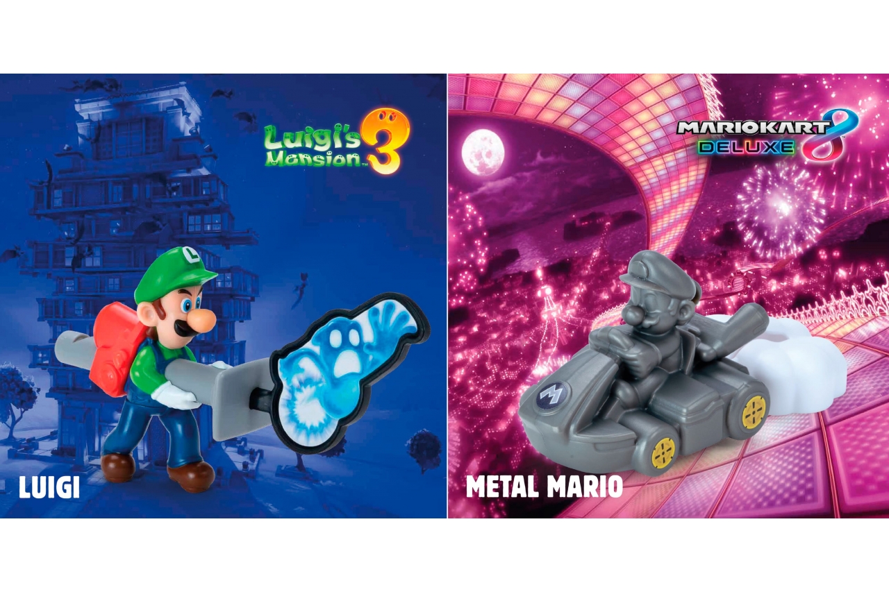 Burger King lanzará juguetes de Nintendo en sus paquetes infantiles