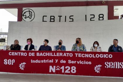 Pide Cbtis 128 realizar denuncias formales ante la FEM