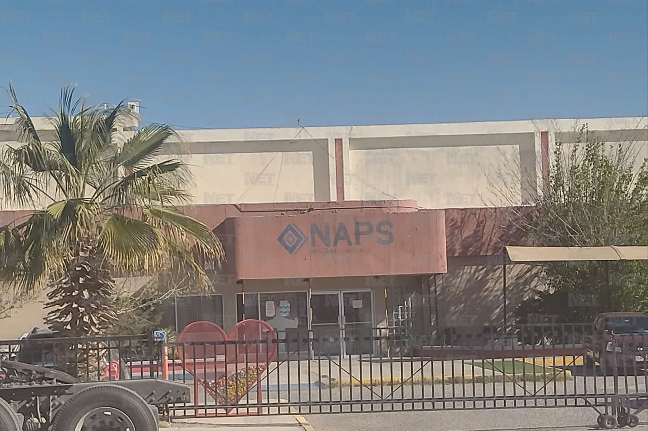 Empleados de maquila NAPS hacen paro laboral