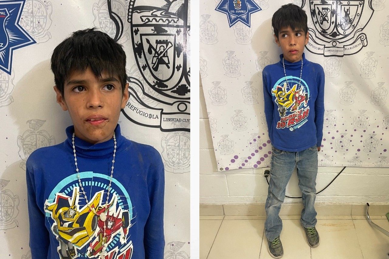 Buscan a familiares de menor extraviado