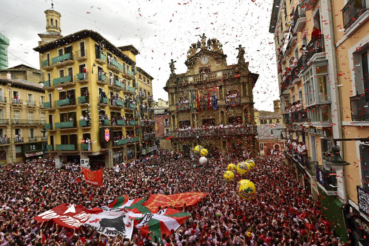 El festival de San Fermín regresa tras dos años