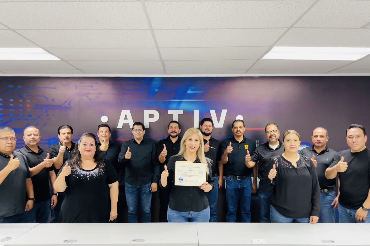 Reconocen a Aptiv como proveedor de calidad
