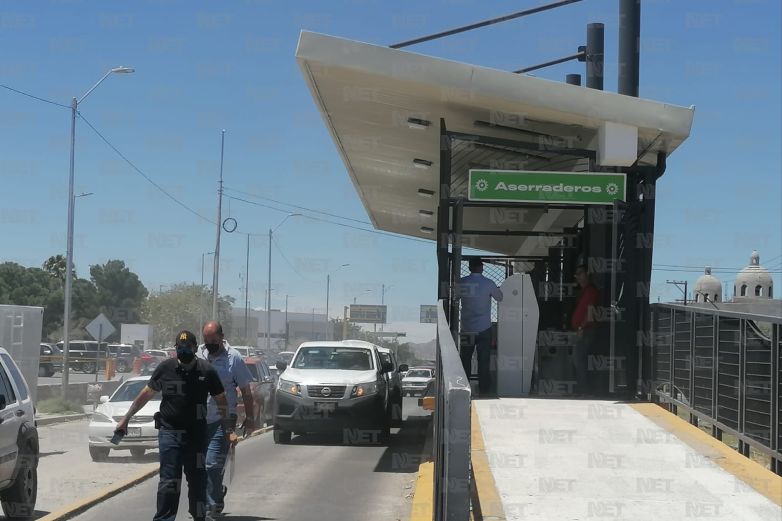 Recorren estaciones del BRT I para ver en qué condiciones están