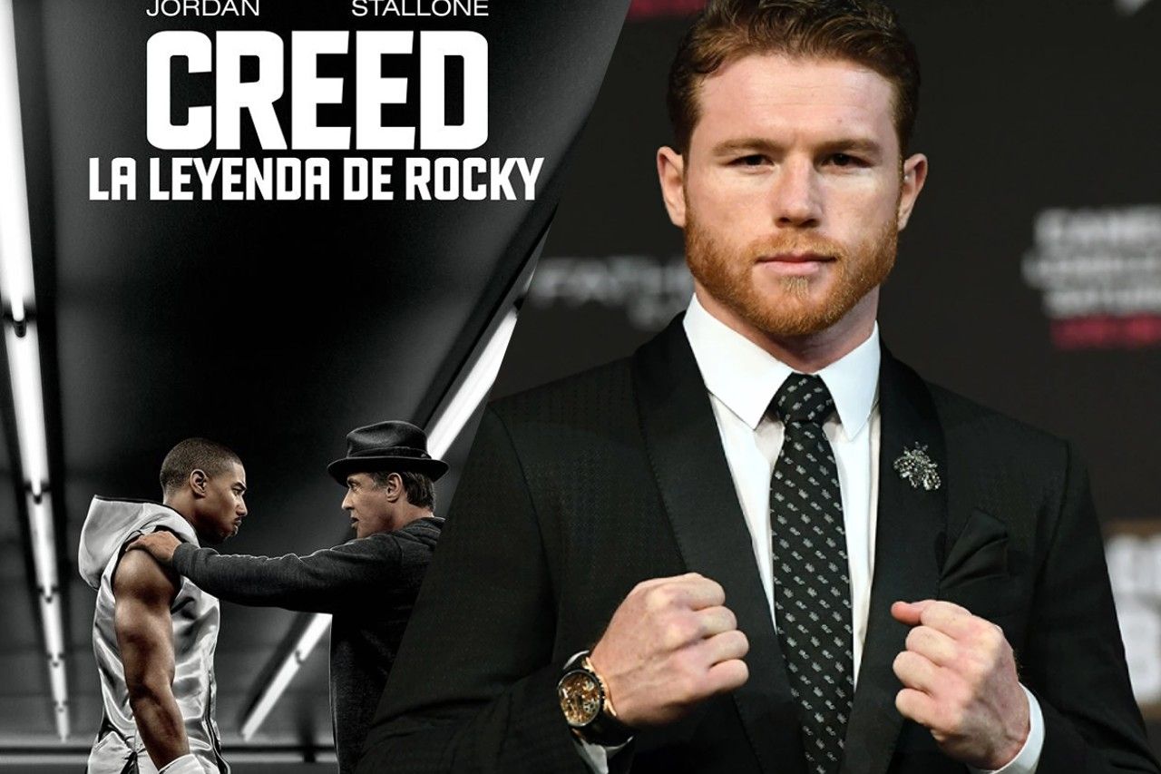'Canelo' Álvarez debuta en el cine, saldrá en tercera parte de 'Creed'