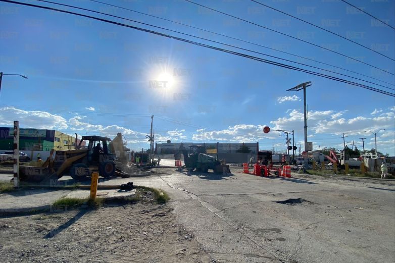 Continúan trabajos de Ferromex en crucero