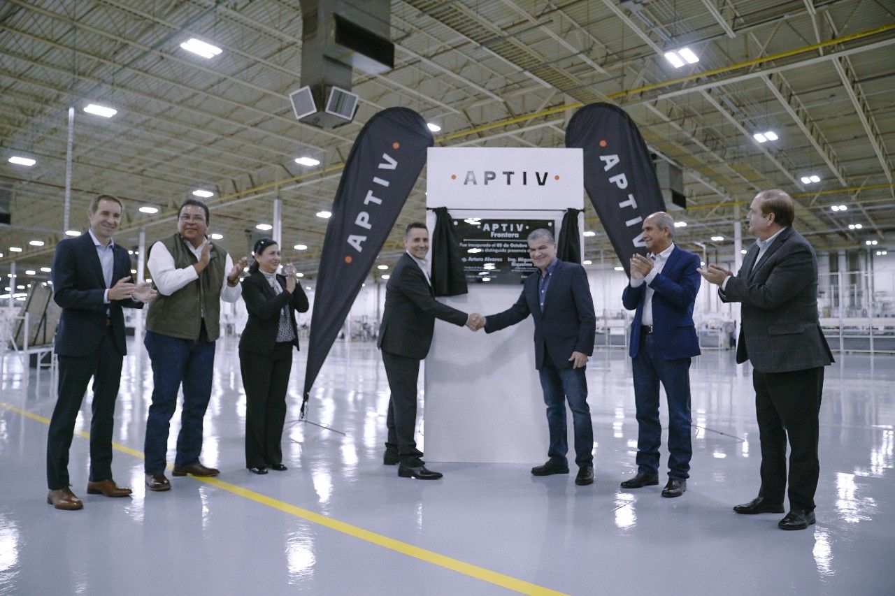 Inaugura Aptiv su cuarta planta en Coahuila