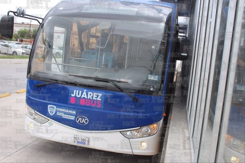Incrementa afluencia de usuarios en el JuárezBus