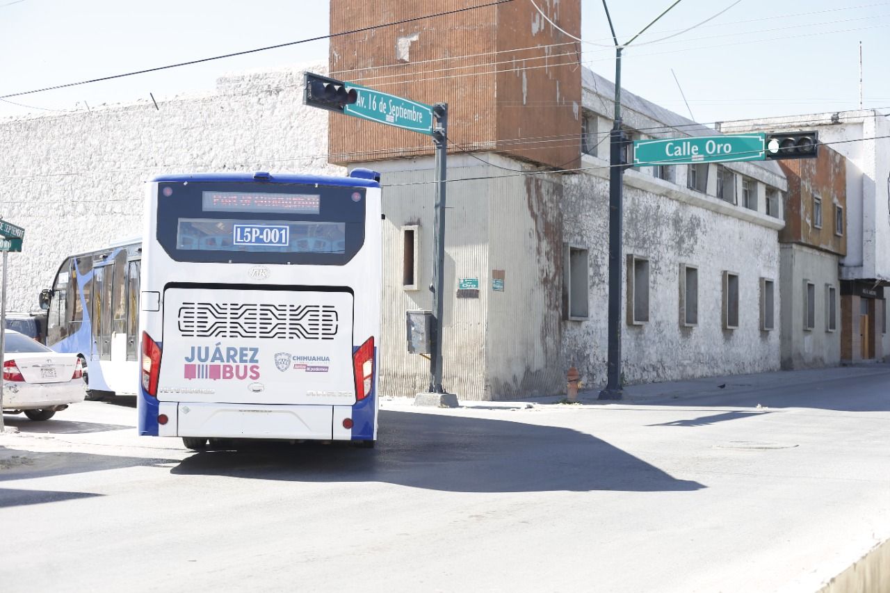 Llega el JuárezBus hasta el Centro