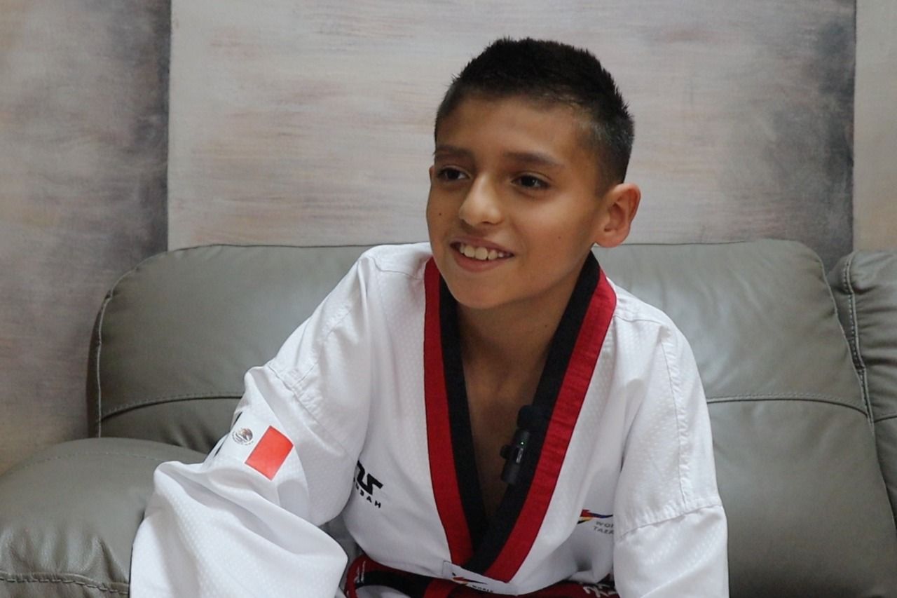 Ian Carlos, disciplina y talento en el Taekwondo