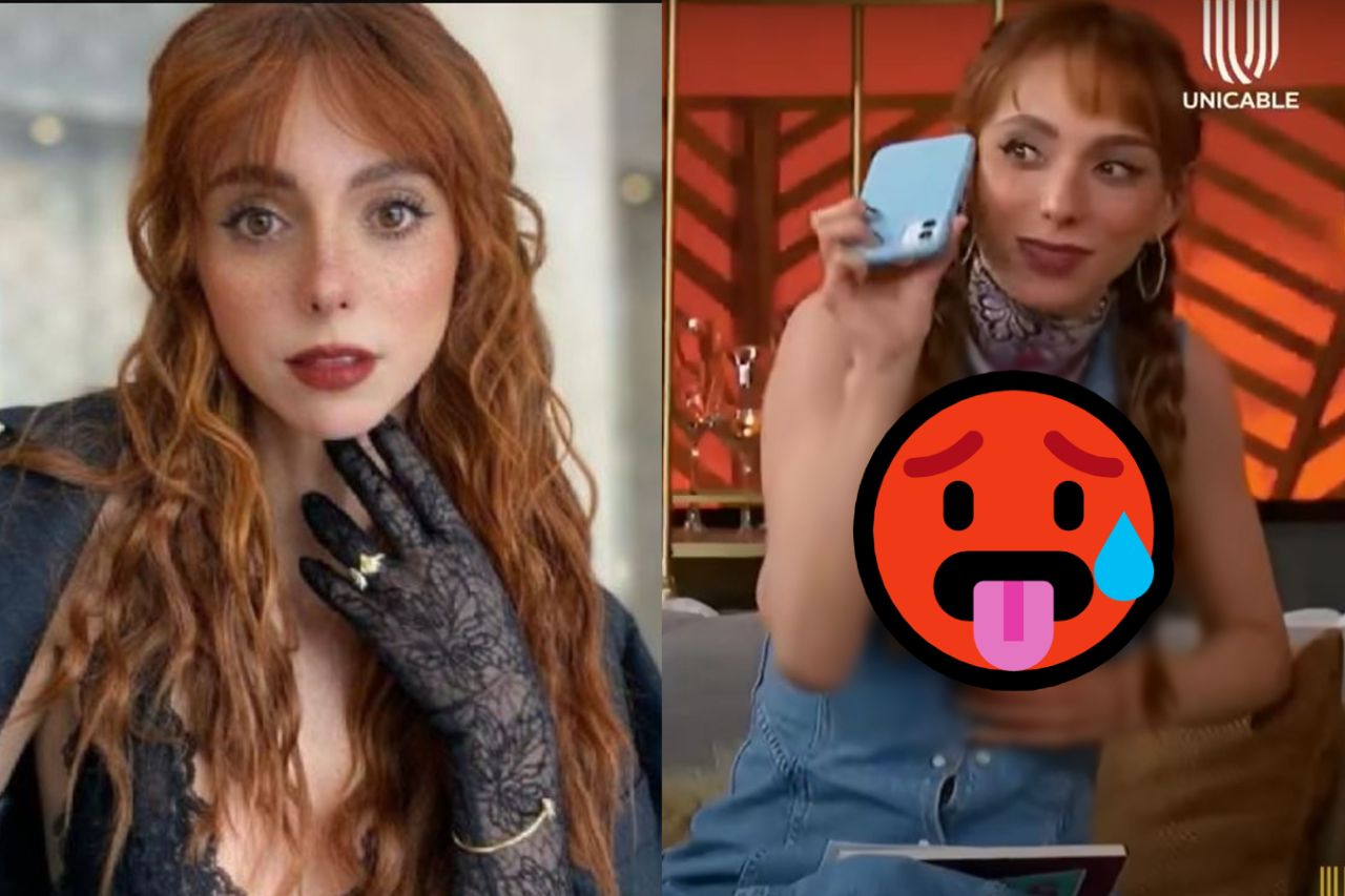 Video: Vestido de Natalia Téllez le juega una mala pasada y enseña 'de más'
