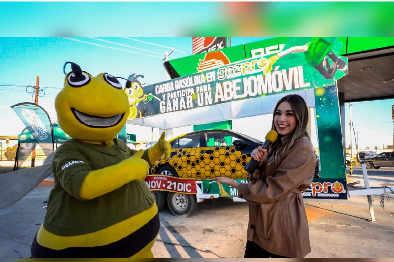 Lanza gasolinera Gazpro sorteo de un auto nuevo