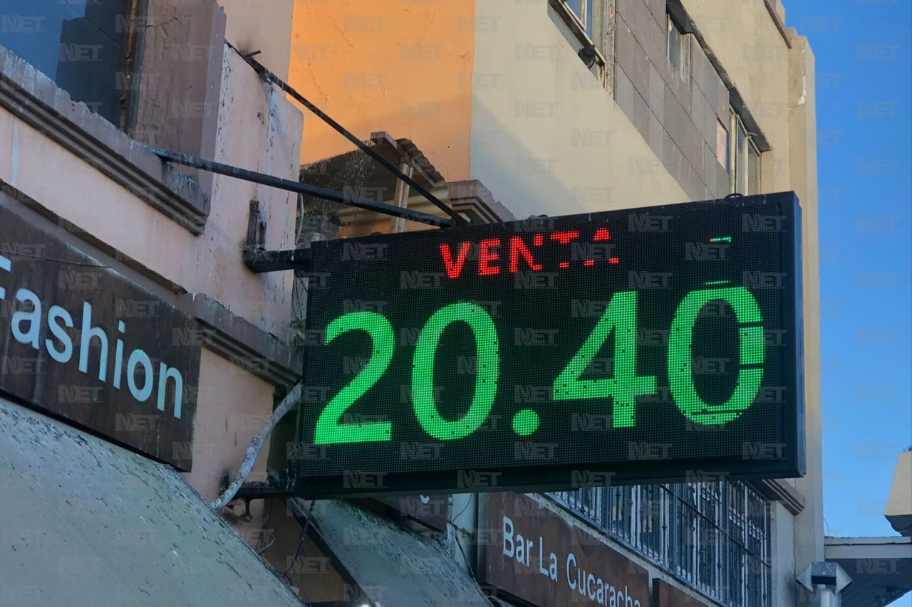 Dólar permanece en 20.40 pesos
