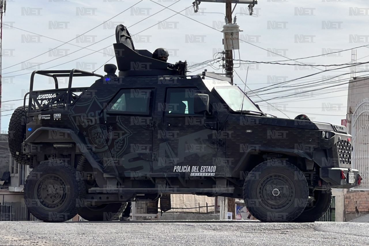 Equipo SWAT monta operativo en la colonia Azteca