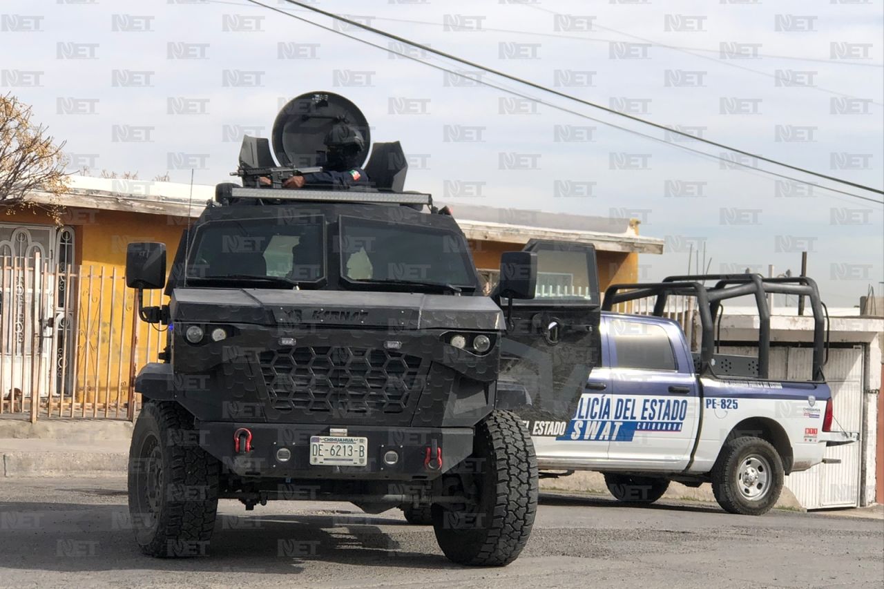 Equipo SWAT monta operativo en la colonia Azteca