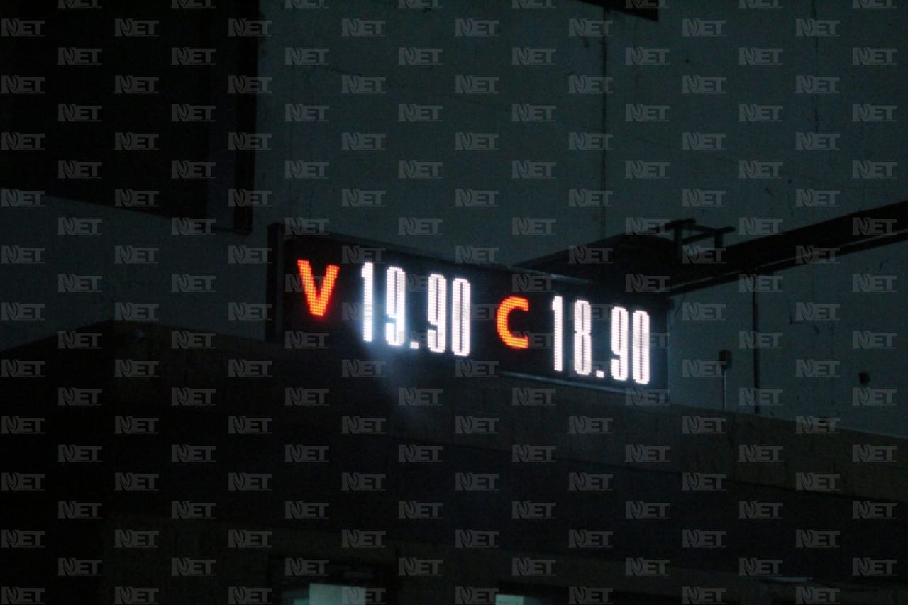 Cotiza dólar en 19.90 pesos