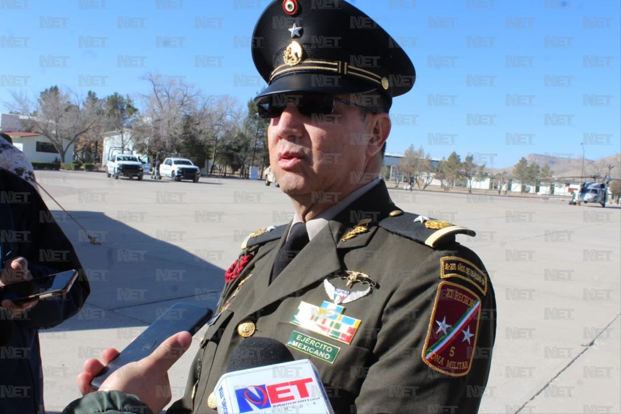 Venimos apoyar temas de seguridad y migrantes: Buchán Martínez