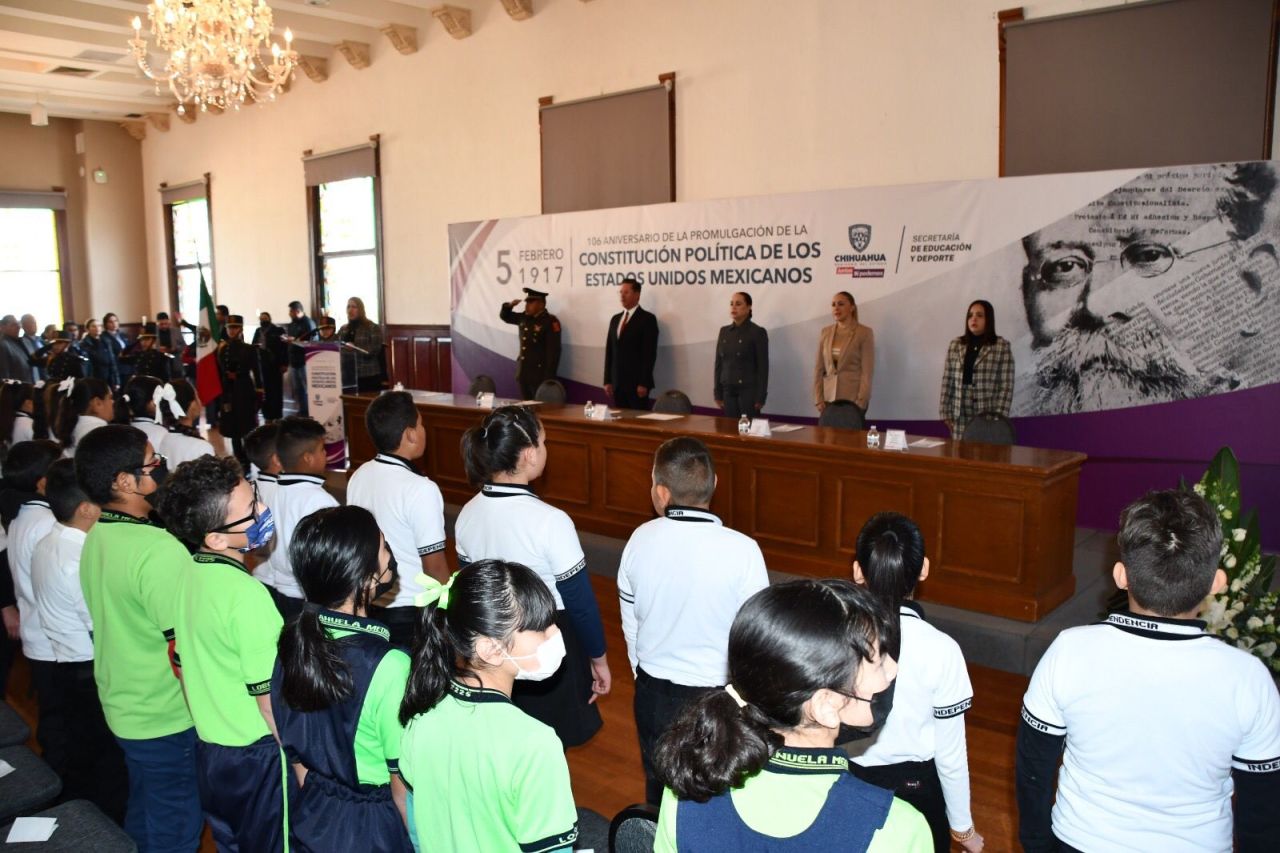 Conmemoran en primaria los 106 años de Promulgación de la Constitución ...