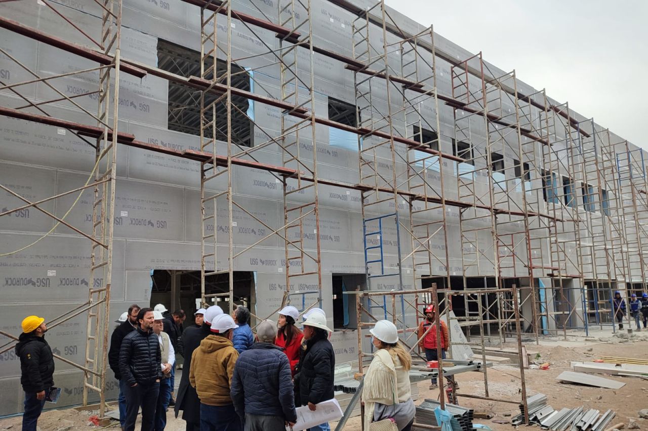 Avanza construcción de hospital del IMSS