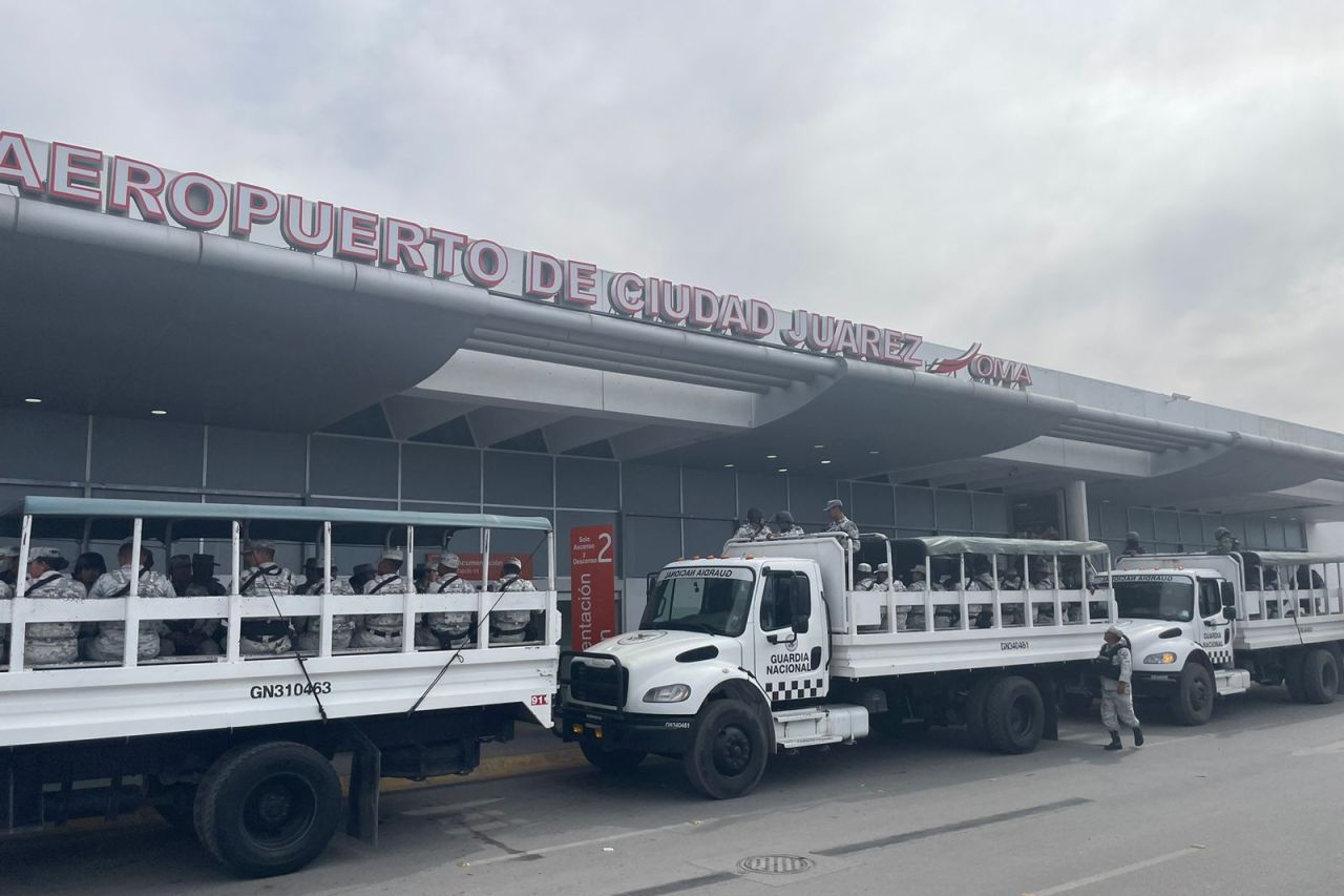 Llegan 300 elementos más de la Guardia Nacional a Juárez