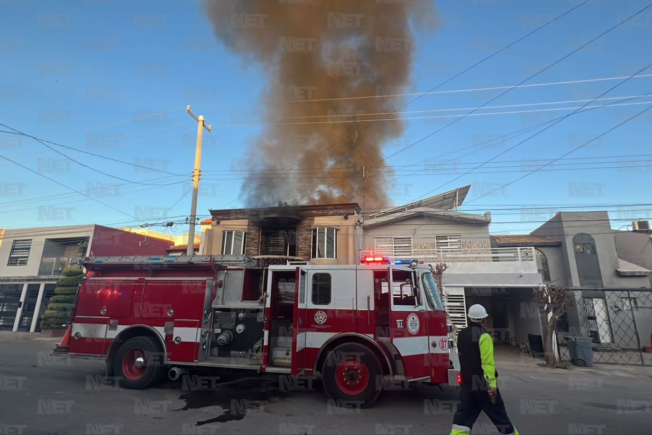 Incendio despierta a familia, pero logra ponerse a salvo