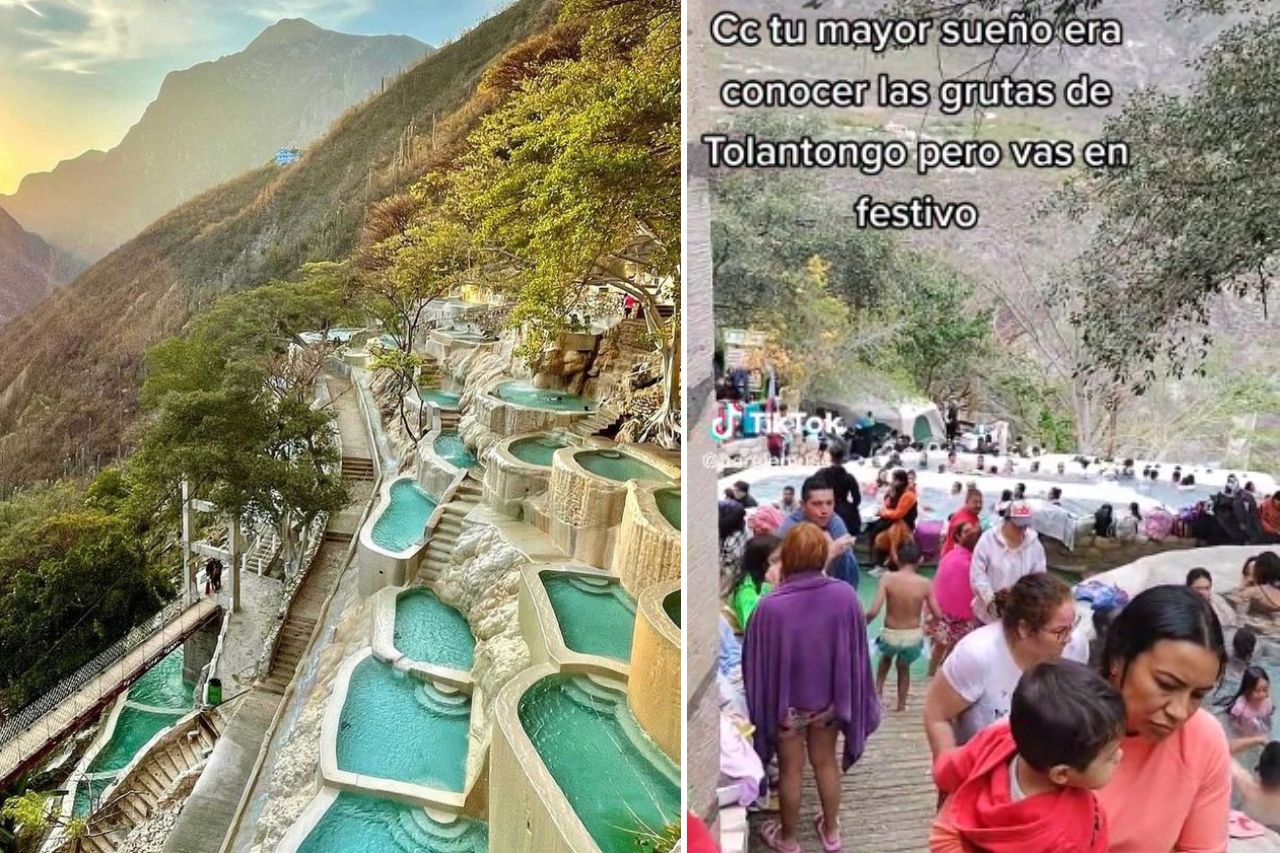'Es horrible'; visita las Grutas de Tolantongo y se lleva gran decepción