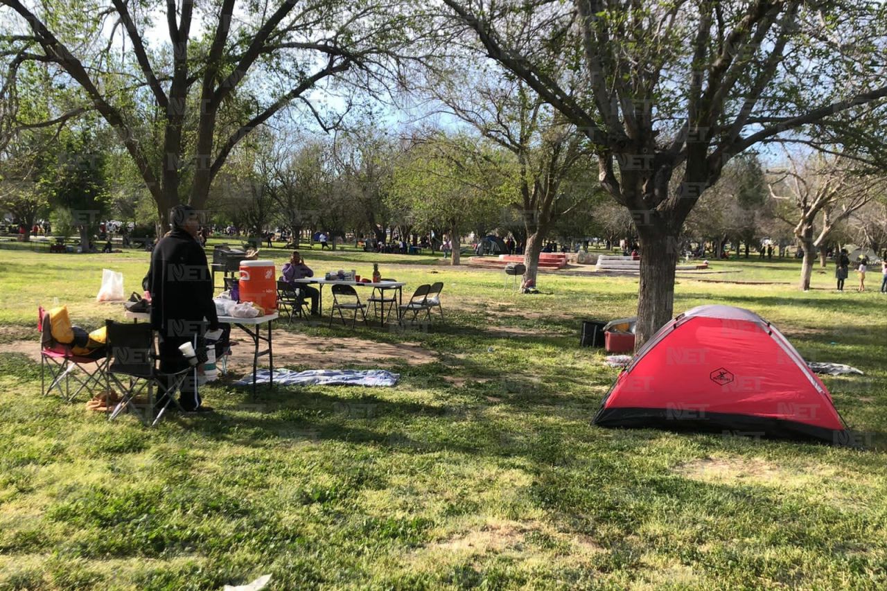 Pascua en El Chami: Prohibido acampar, apartar lugares y las cuatrimotos