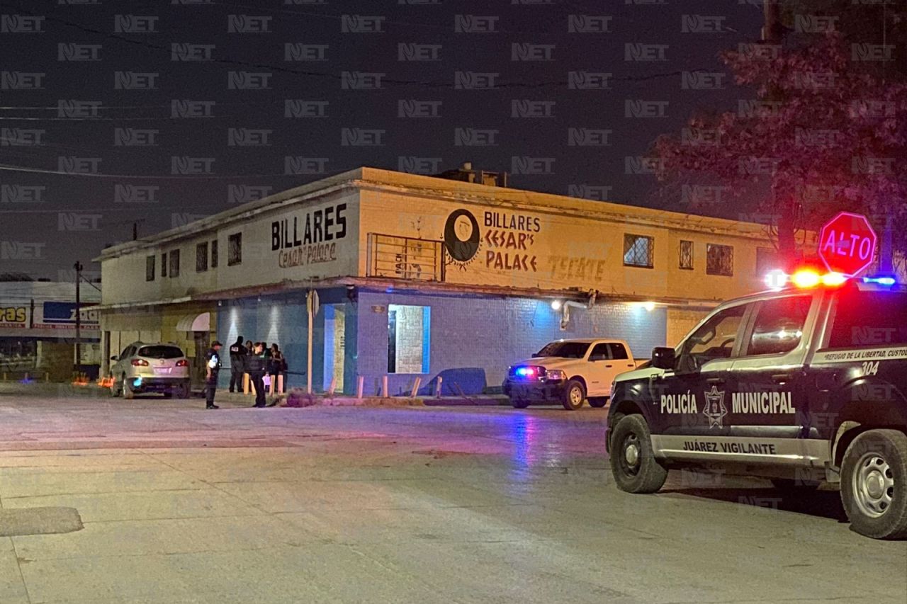 Matan a hombre en billares de la colonia Santa Rosa