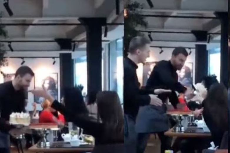 Video: Meseros lanzan comida a mujeres ¡por groseras!