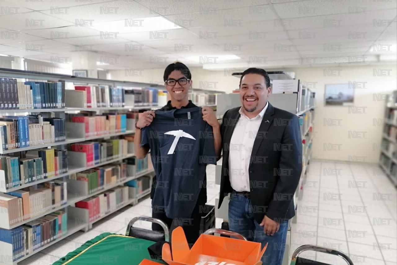Beca UTEP a estudiante del Cobach 6