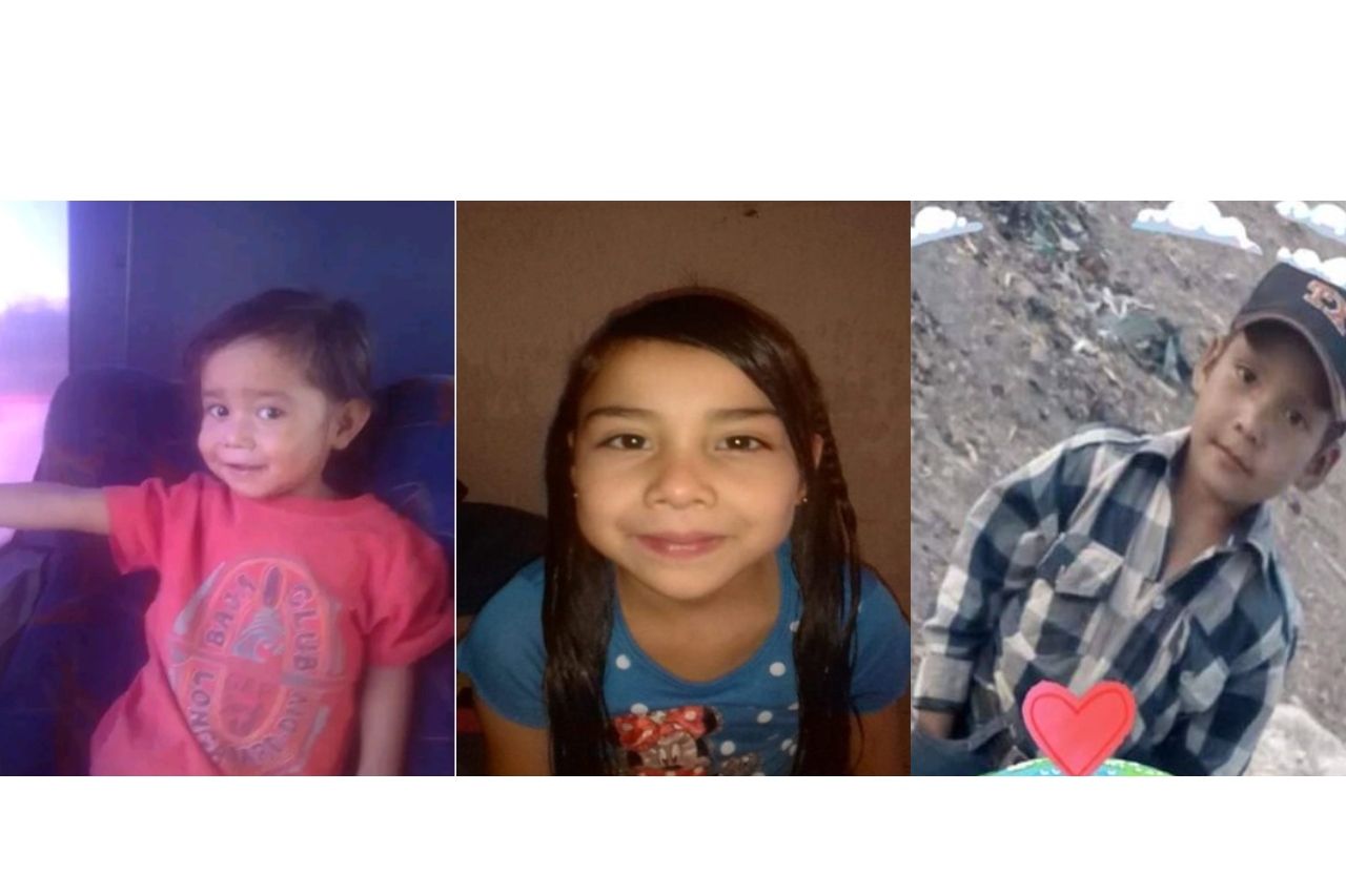 Desaparecen hermanos de 3, 6 y 7 años