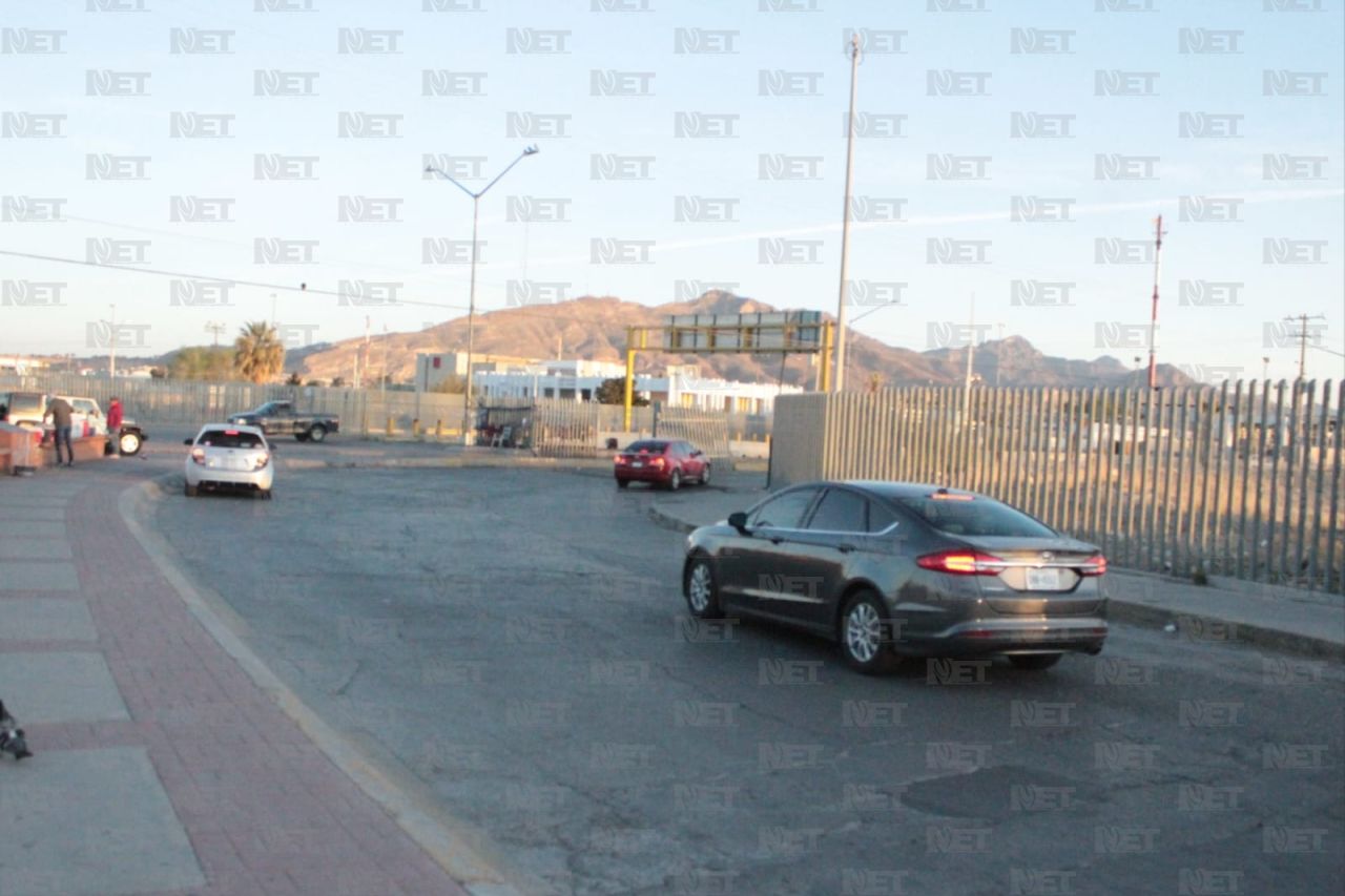 Máximo 30 minutos para cruzar a El Paso