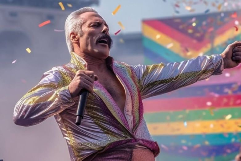 Así luciría Freddie Mercury a sus 77 años, según Inteligencia Artificial Así luciría Freddie Mercury a sus 77 años, según Inteligencia Artificial