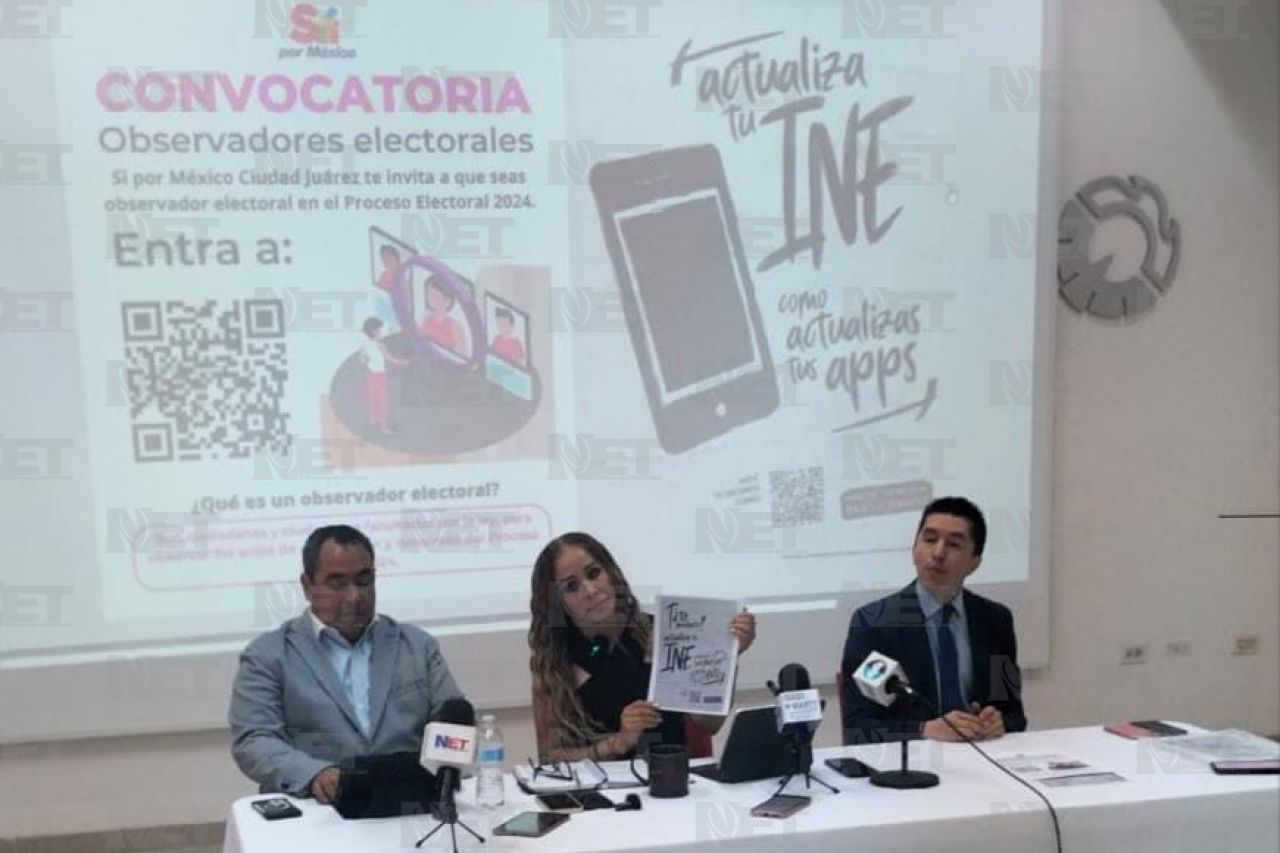 Buscan en Juárez observadores electorales para el 2024