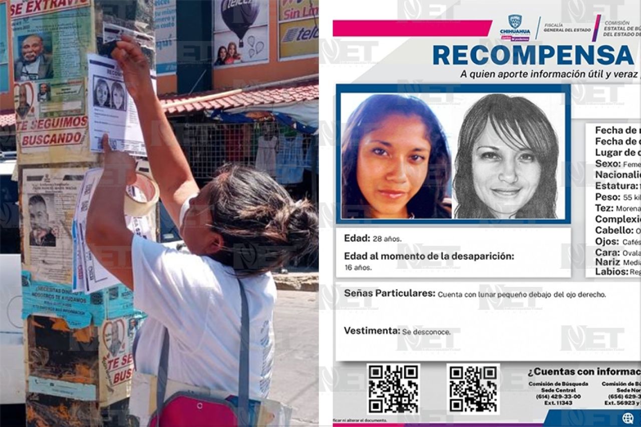 Jessica Ivonne desapareció hace 12 años; su madre continúa la búsqueda