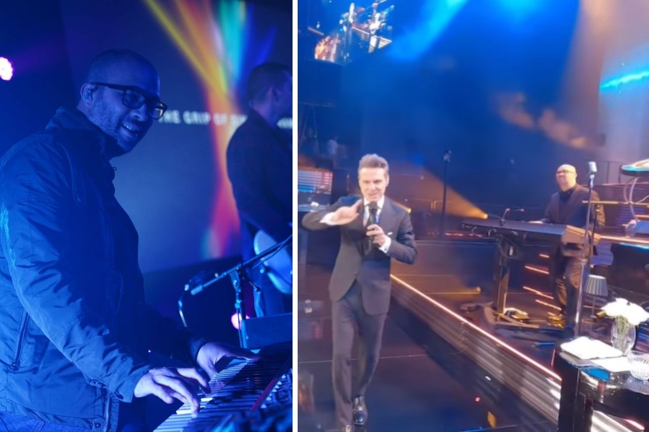 Mike Rodríguez, el pianista juarense que toca con Luis Miguel