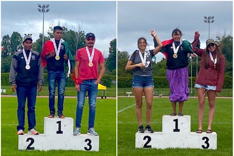 Atletas rarámuri ganan oro y plata en Juegos Mundiales de Pueblos Indígenas