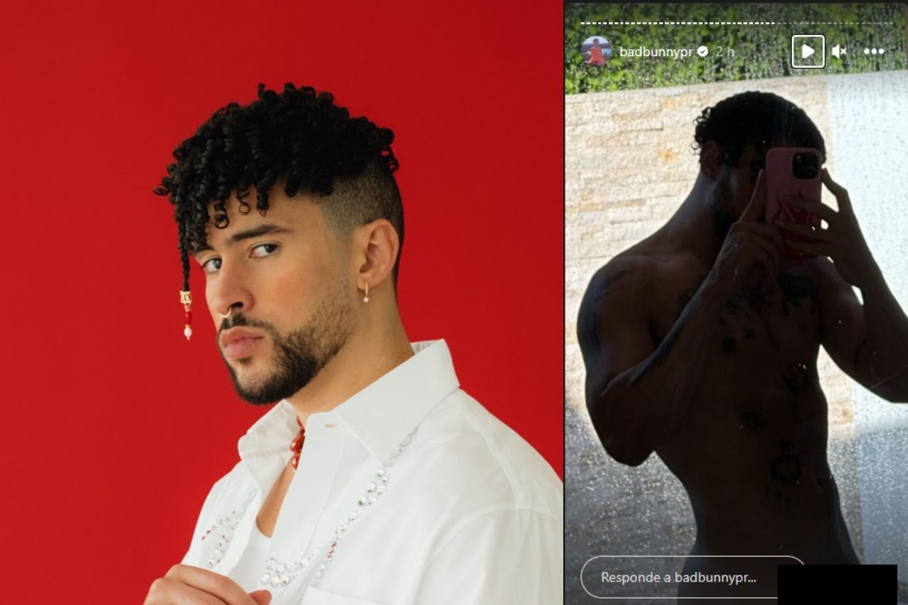 Bad Bunny comparte foto provocativa y enseña de más