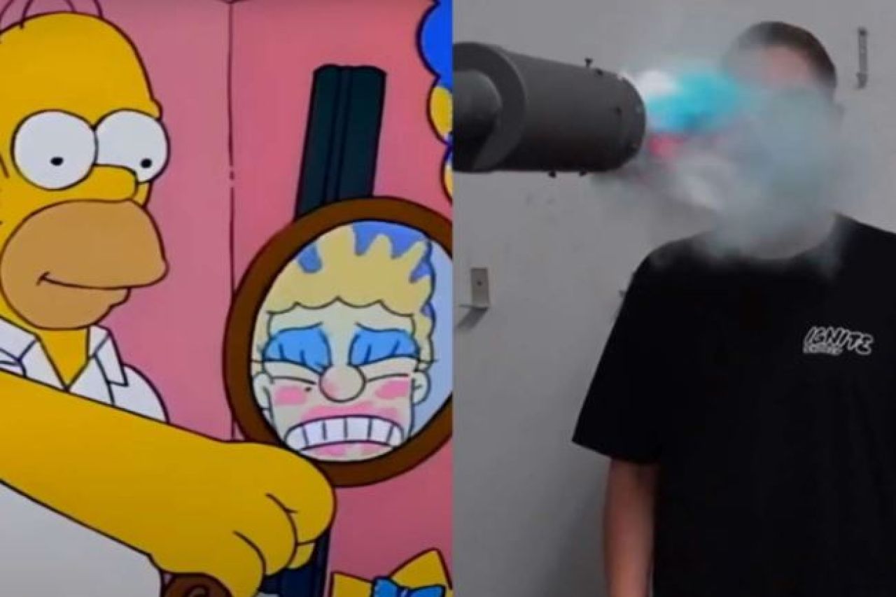 Video: Crea pistola maquilladora de Homero Simpson