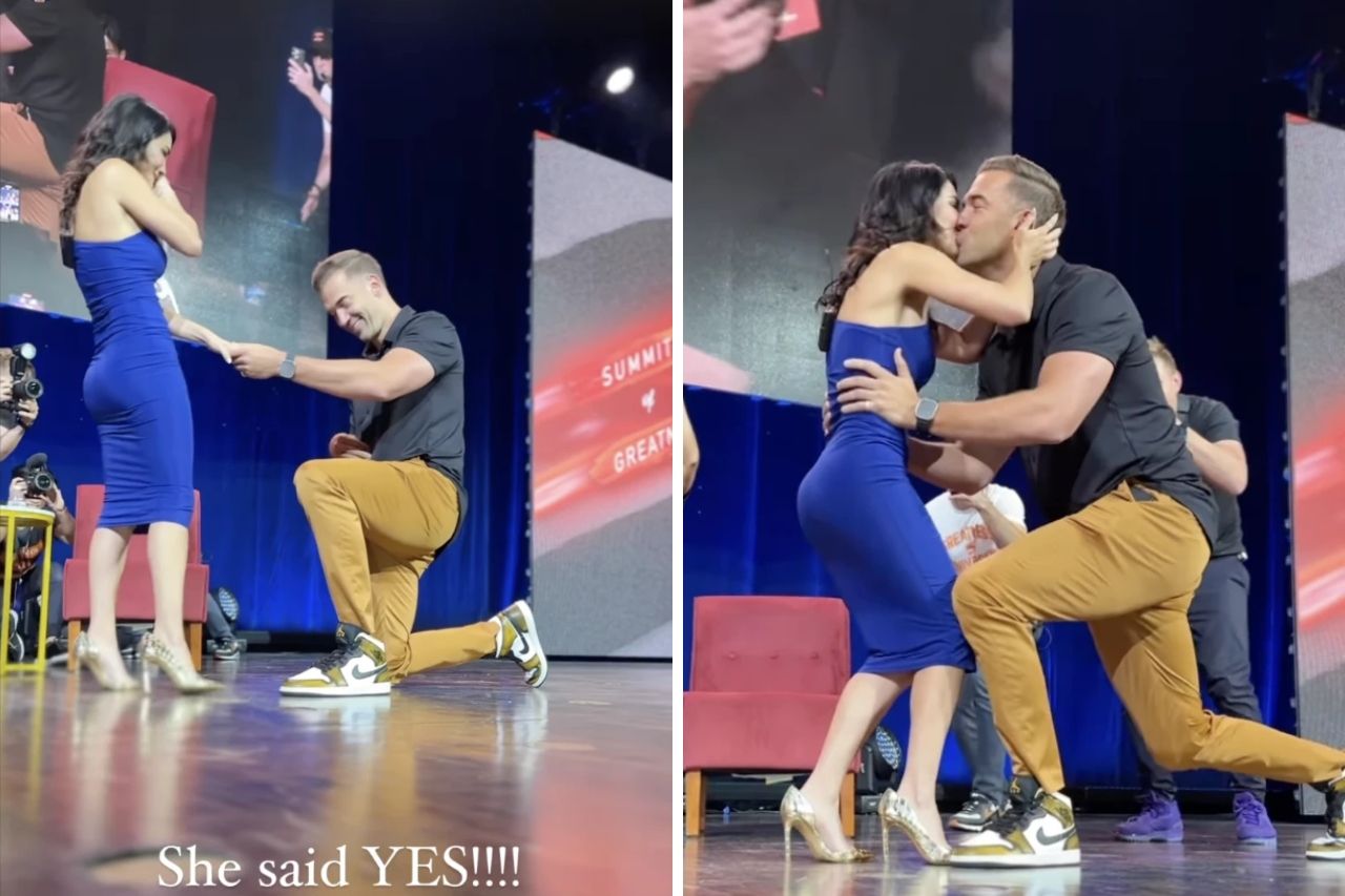 Video: Se comprometen Martha Higareda y Lewis Howes