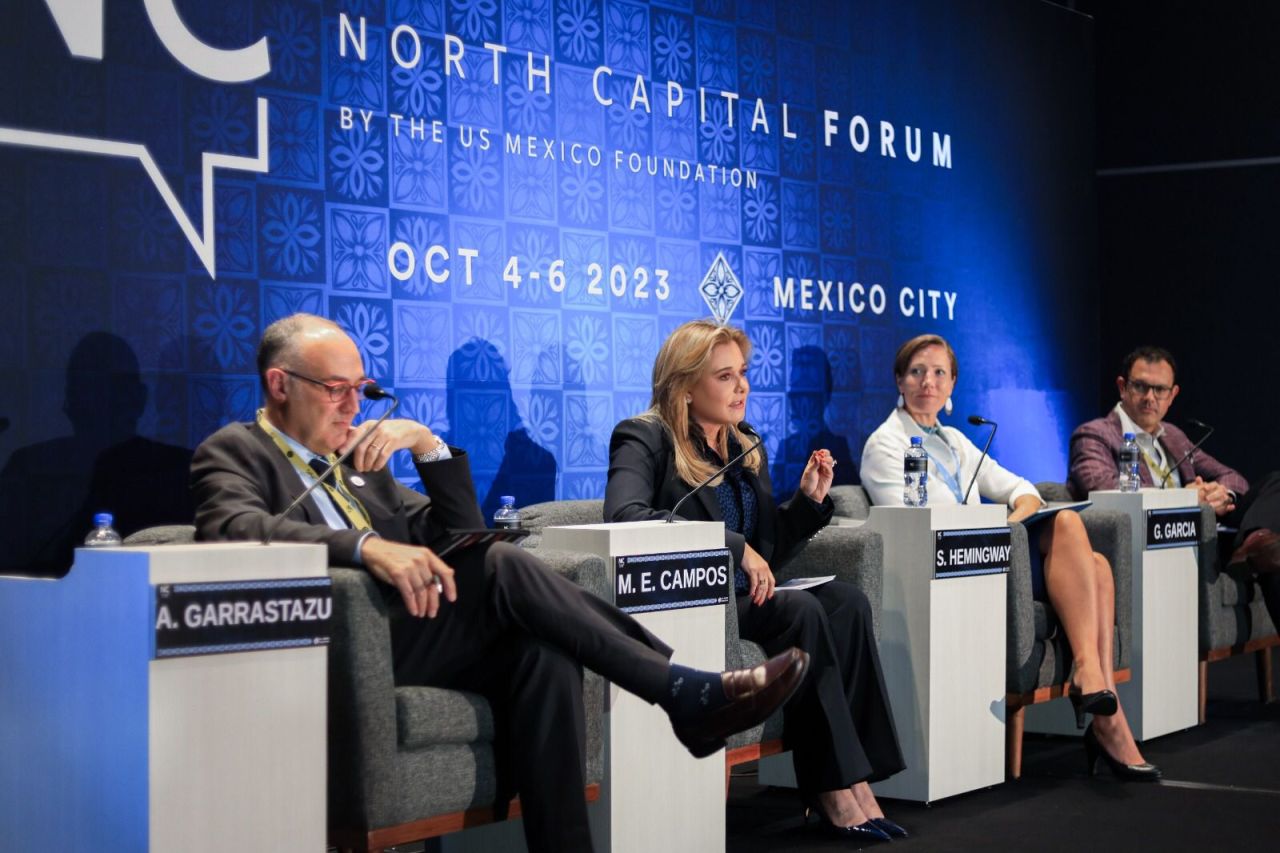 Participa Maru Campos en el North Capital Forum en la CDMX