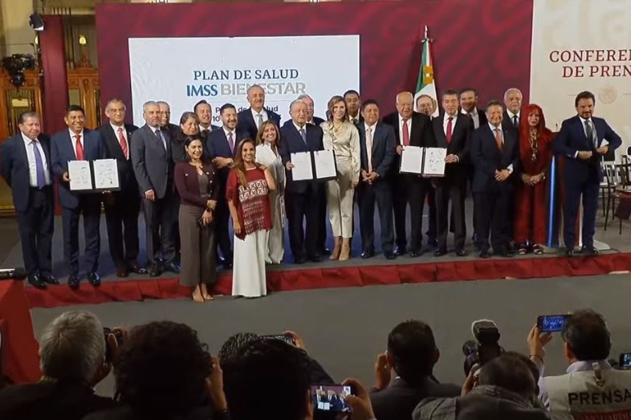 Gobernadores Firman Acuerdo Para Incorporarse Al Imss Bienestar