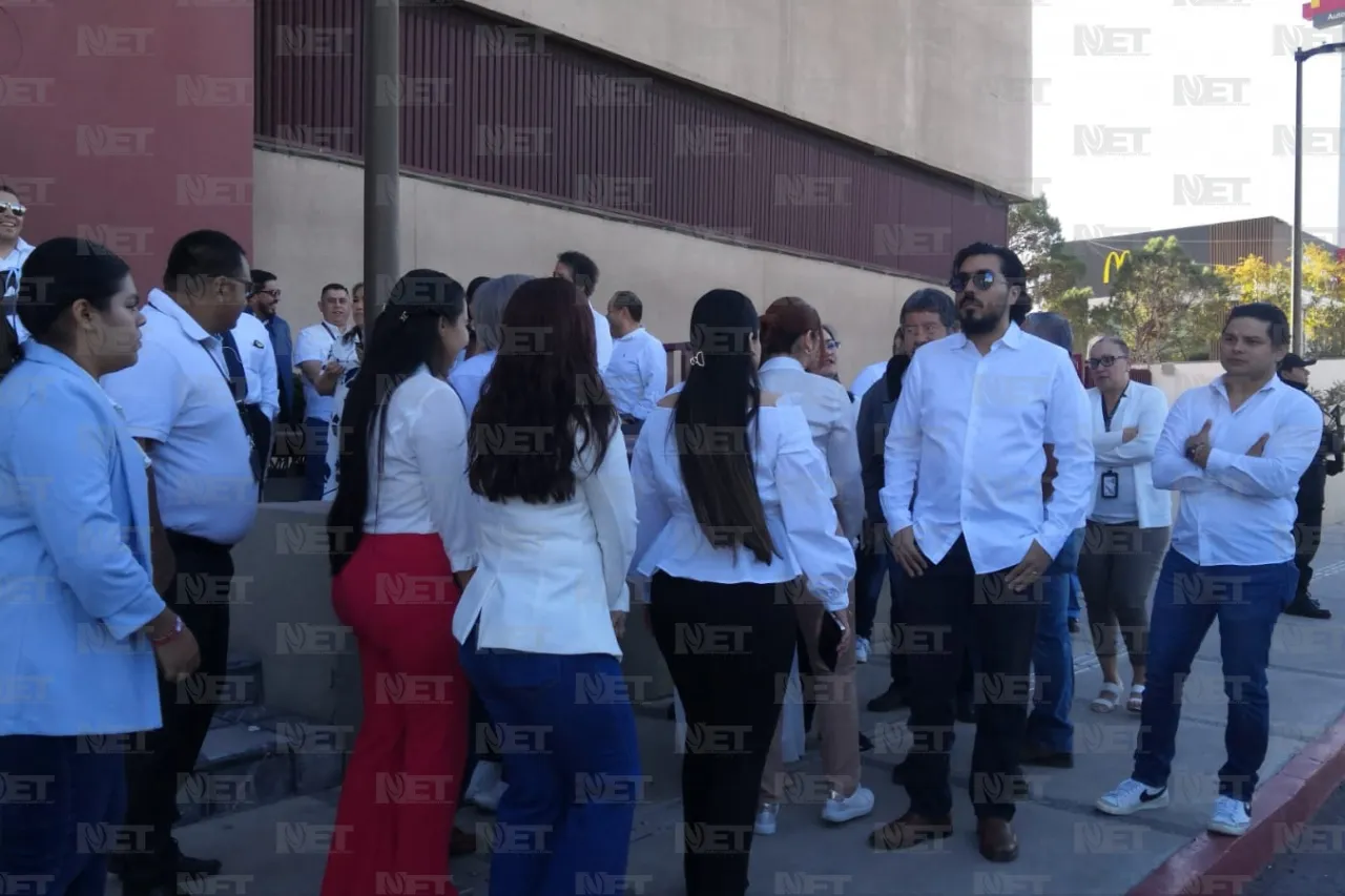 Protesta personal del Poder Judicial, exigen respeto a su trabajo