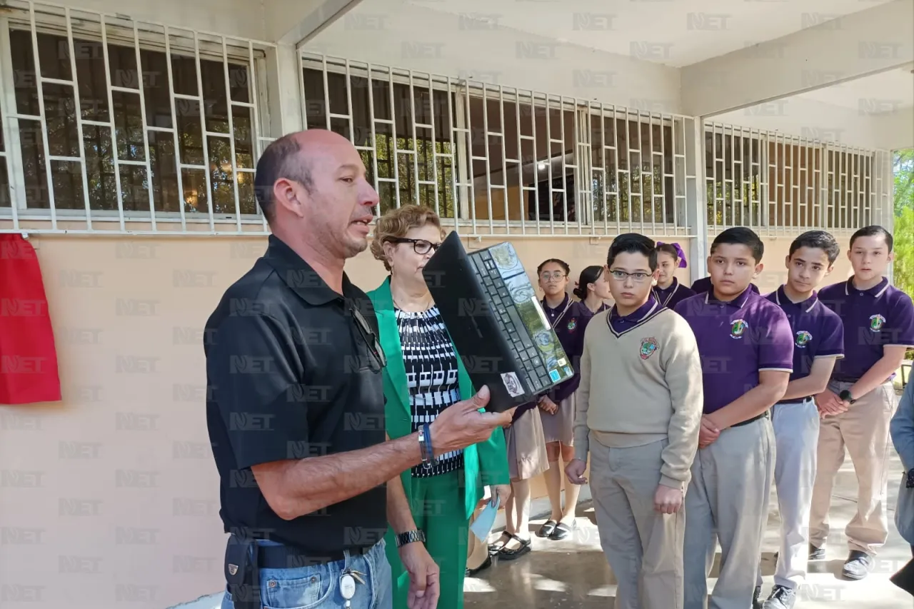 Dona Phinia equipo de cómputo a la Federal 5