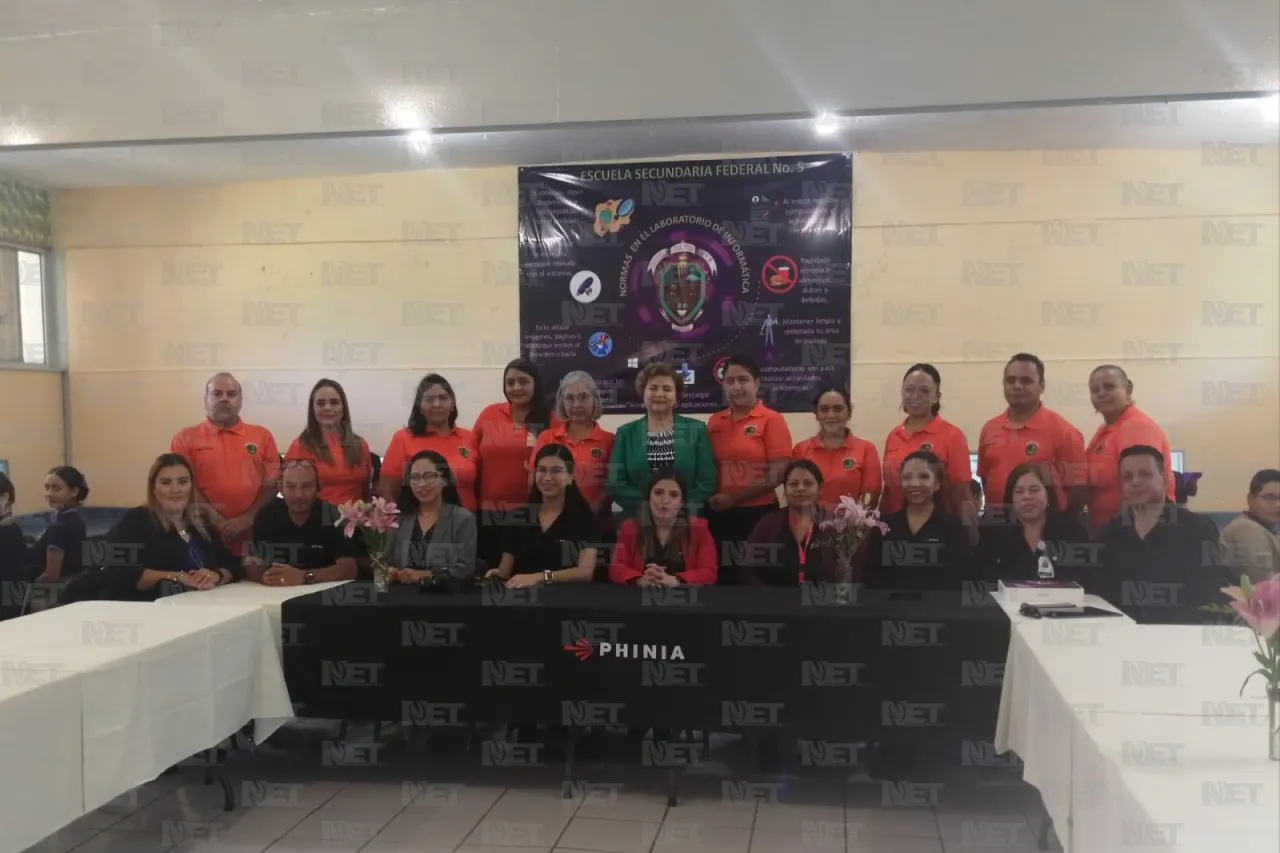 Dona Phinia equipo de cómputo a la Federal 5
