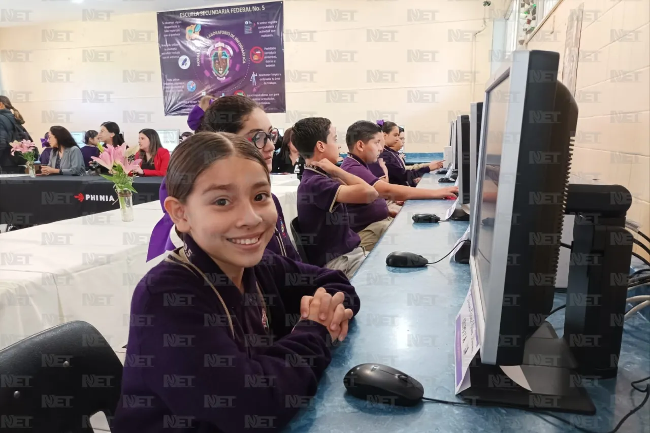 Dona Phinia equipo de cómputo a la Federal 5