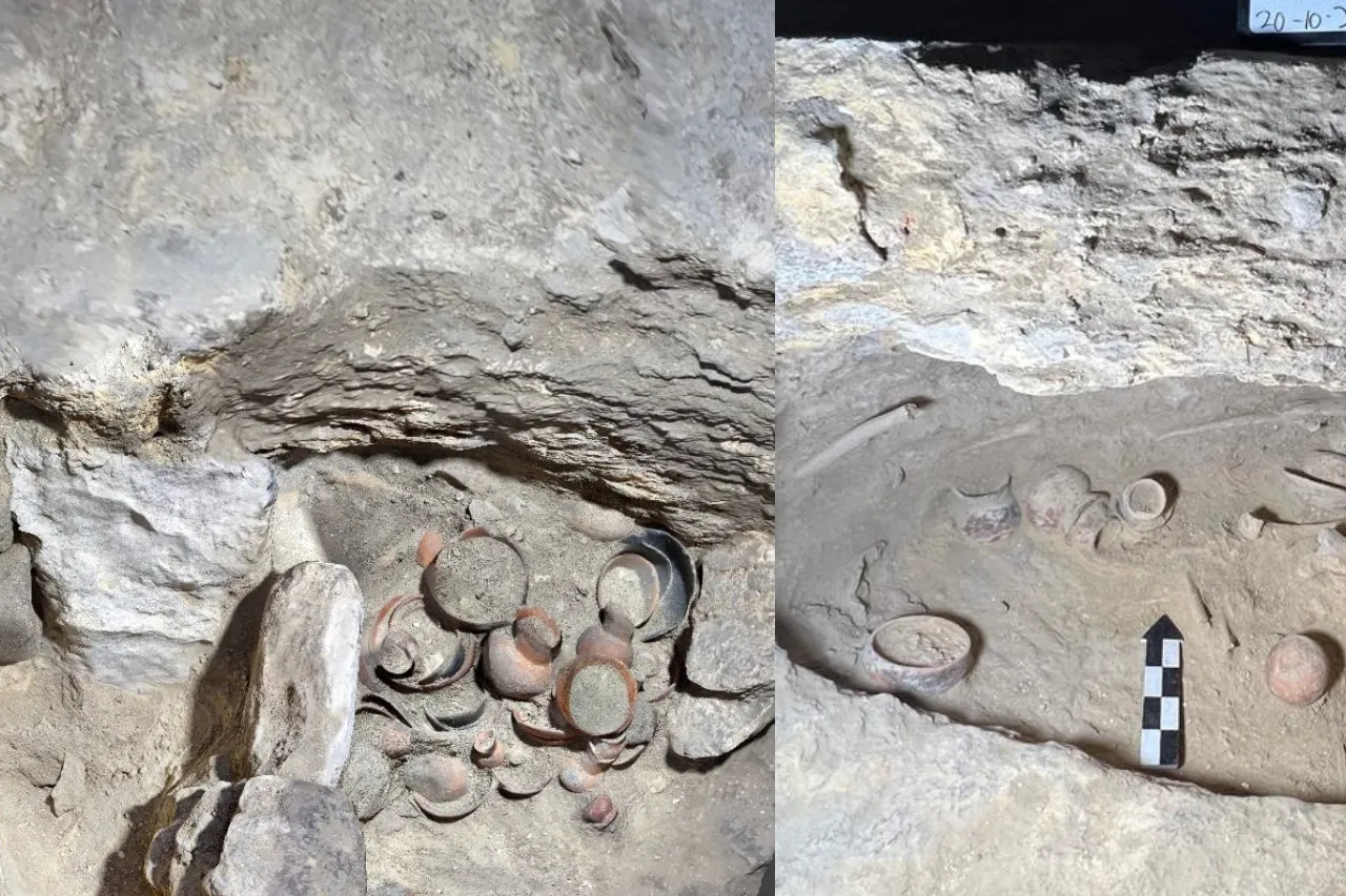 Exploran por primera vez tumba de mil 500 años en Puebla