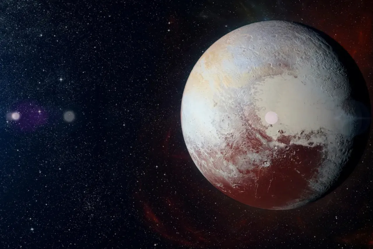 Estudian raro volcán que arrojó hielo sobre la superficie de Plutón