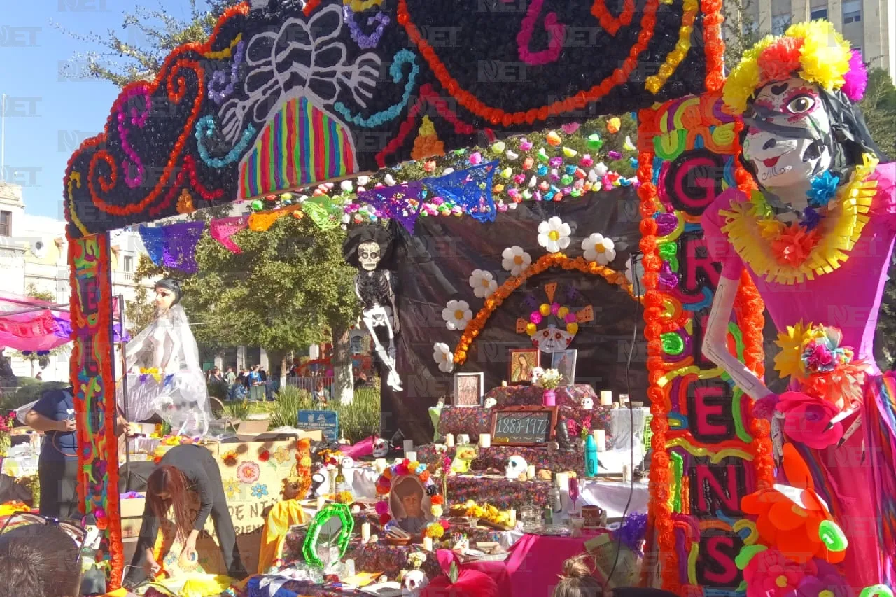 Realizan Festival del Día de Muertos en Chihuahua
