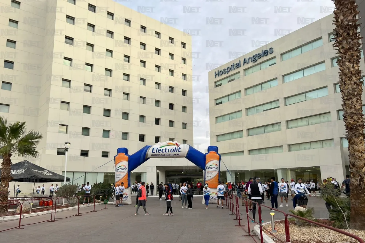 Hospital Ángeles festeja 16 de servicio a Juárez con carrera